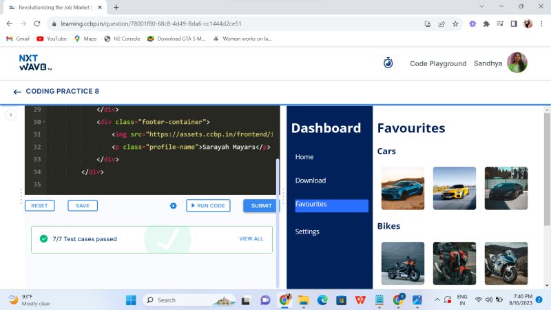 Sandhya Bukkapatnam on LinkedIn: #cssflexbox #nxtwave Sandhya Bukkapatnam on LinkedIn: #cssflexbox #nxtwave