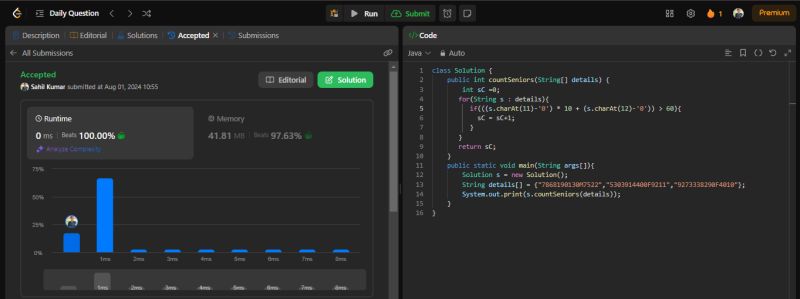 Sahil Kumar on LinkedIn: #leetcode #problemsolving #algorithms # ... Sahil Kumar on LinkedIn: #leetcode #problemsolving #algorithms # ...