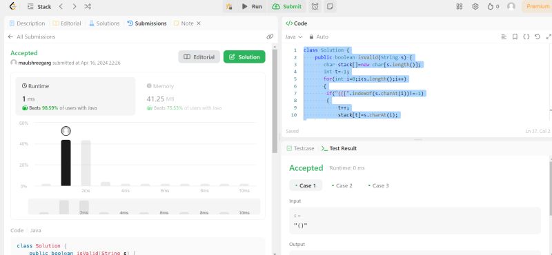 Maulshree Garg on LinkedIn: #90daysofcode #dsa #stack #problemsolving # ... Maulshree Garg on LinkedIn: #90daysofcode #dsa #stack #problemsolving # ...