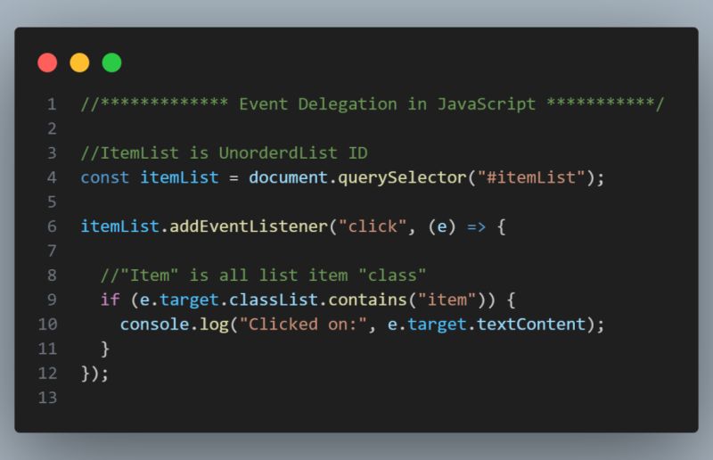Mayur Redekar on LinkedIn: #javascript #eventdelegation #codingtips # ... Mayur Redekar on LinkedIn: #javascript #eventdelegation #codingtips # ...