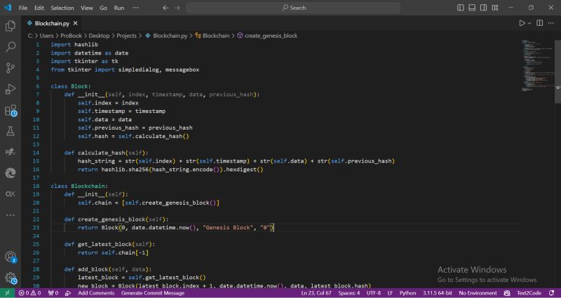 Hassan Ali on LinkedIn: #python #blockchain #gui #tkinter #programming ... Hassan Ali on LinkedIn: #python #blockchain #gui #tkinter #programming ...