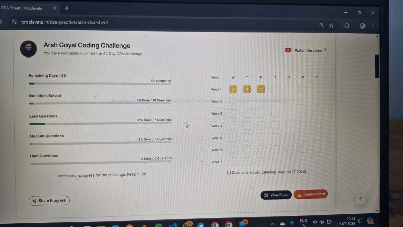 Sujit Gaikwad on LinkedIn: #codingchallenge #45dayschallenge #arshgoyal ... Sujit Gaikwad on LinkedIn: #codingchallenge #45dayschallenge #arshgoyal ...