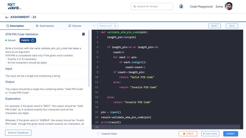 Soma Venkata Vamsi on LinkedIn: #100daysofcodingchallenge #day36 # ... Soma Venkata Vamsi on LinkedIn: #100daysofcodingchallenge #day36 # ...