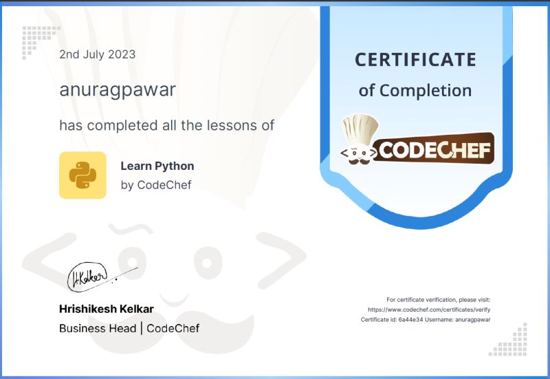 Anurag Pawar on LinkedIn: #python #pythonlearning #pythonprogrammer # ... Anurag Pawar on LinkedIn: #python #pythonlearning #pythonprogrammer # ...