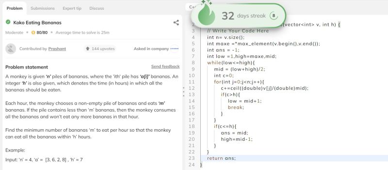 Vishakha Sharma on LinkedIn: #100daysofcode #programming #algorithm # ... Vishakha Sharma on LinkedIn: #100daysofcode #programming #algorithm # ...