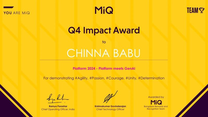 Chinna Babu on LinkedIn: #genai #ai | 20 comments Chinna Babu on LinkedIn: #genai #ai | 20 comments