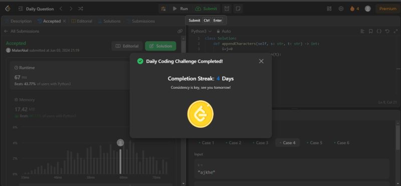 Day 3 of #30DaysLeetCodechallenge: strings and subsequences | Malar ... Day 3 of #30DaysLeetCodechallenge: strings and subsequences | Malar ...