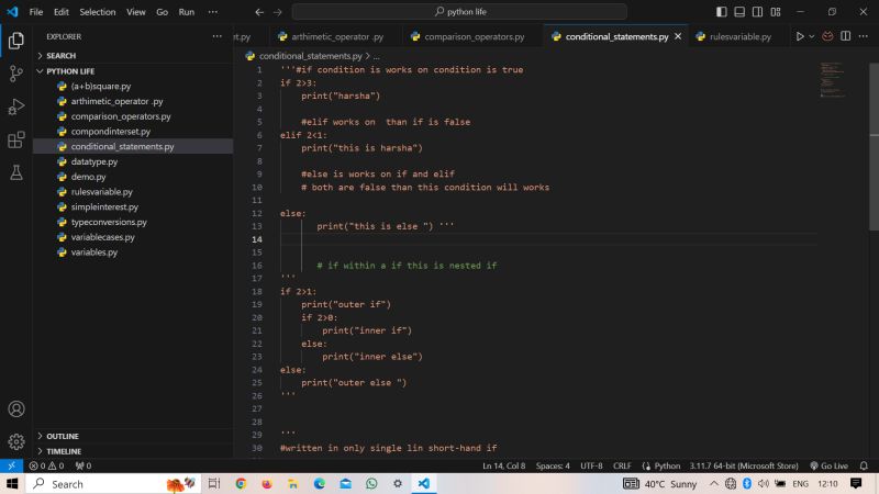 Derangula Harsha Vardhan on LinkedIn: Task7:Practice Operators ... Derangula Harsha Vardhan on LinkedIn: Task7:Practice Operators ...