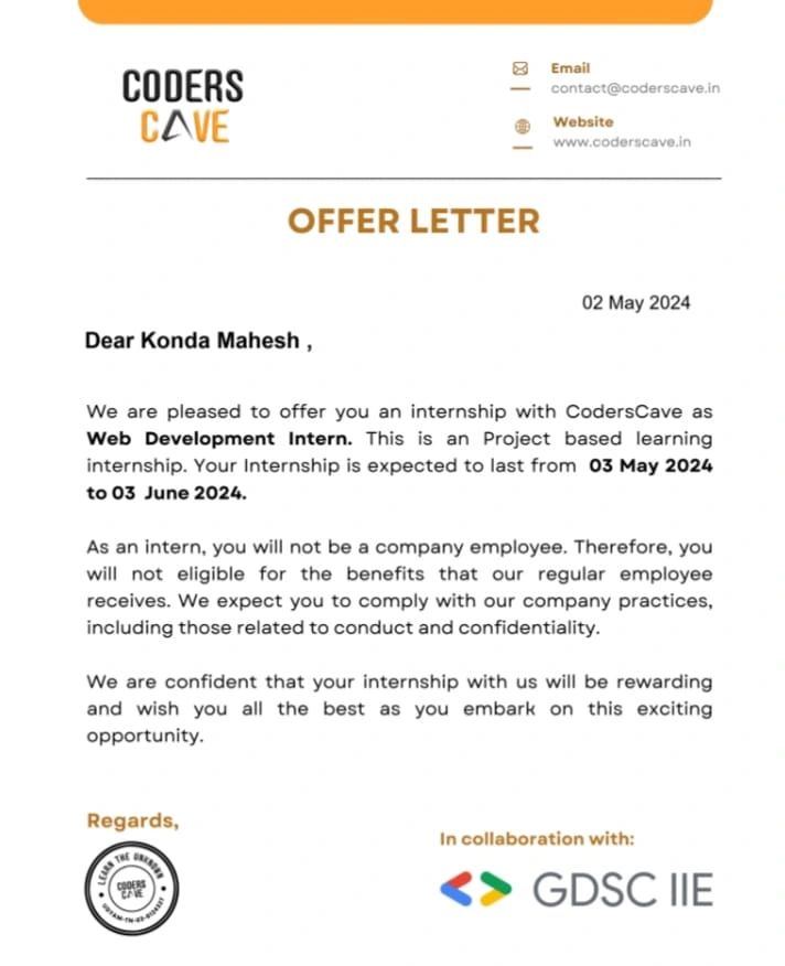 konda mahesh on LinkedIn: #coderscave #coderscave # ... konda mahesh on LinkedIn: #coderscave #coderscave # ...