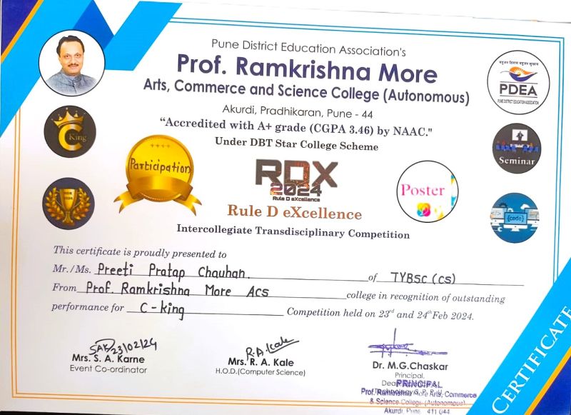 Preeti Chauhan on LinkedIn: #intercollegecompetition #cking #networking ... Preeti Chauhan on LinkedIn: #intercollegecompetition #cking #networking ...