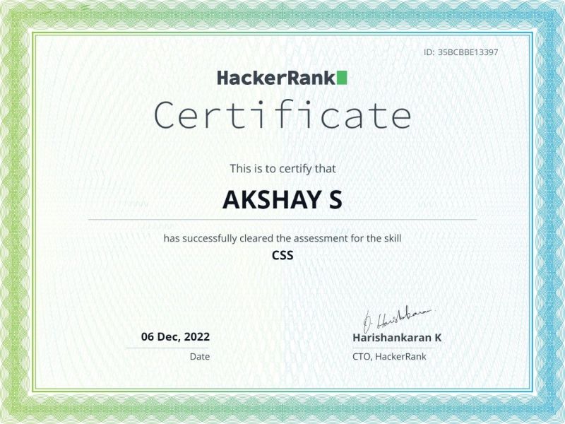 AKSHAY S on LinkedIn: I have successfully completed the certificate in ... AKSHAY S on LinkedIn: I have successfully completed the certificate in ...