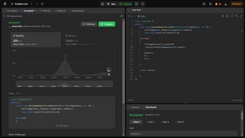 Vineet Dixit on LinkedIn: i solved this medium level leetcode problem ... Vineet Dixit on LinkedIn: i solved this medium level leetcode problem ...