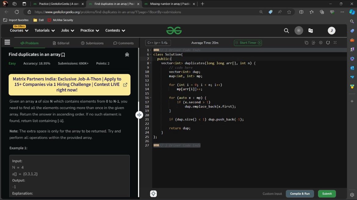 Jakka Shiva on LinkedIn: #dsa #100daysofcode #codingjourney Jakka Shiva on LinkedIn: #dsa #100daysofcode #codingjourney