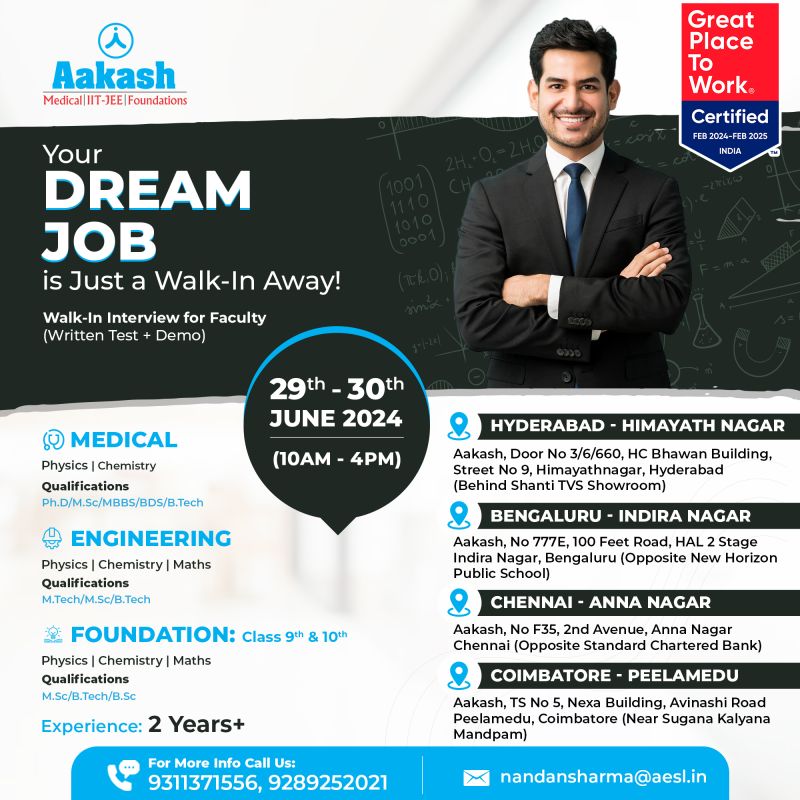 Vikas Grover on LinkedIn: Faculty Recruitment Drive (South India ) Date ... Vikas Grover on LinkedIn: Faculty Recruitment Drive (South India ) Date ...