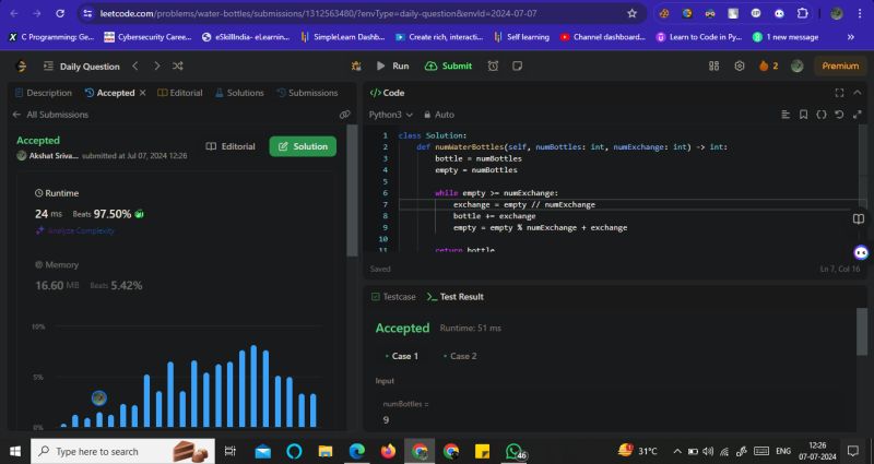Akshat Srivastava on LinkedIn: #365daysofcode #leetcode Akshat Srivastava on LinkedIn: #365daysofcode #leetcode