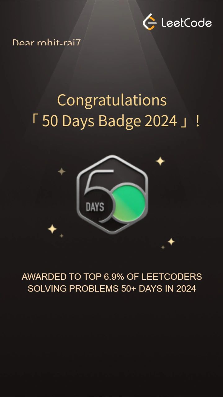 Rohit Raj on LinkedIn: #leetcode #coding #dsa #java #programming #50day ... Rohit Raj on LinkedIn: #leetcode #coding #dsa #java #programming #50day ...