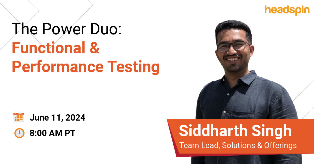 HeadSpin on LinkedIn: #functionaltesting #performancetesting #headspin ... HeadSpin on LinkedIn: #functionaltesting #performancetesting #headspin ...