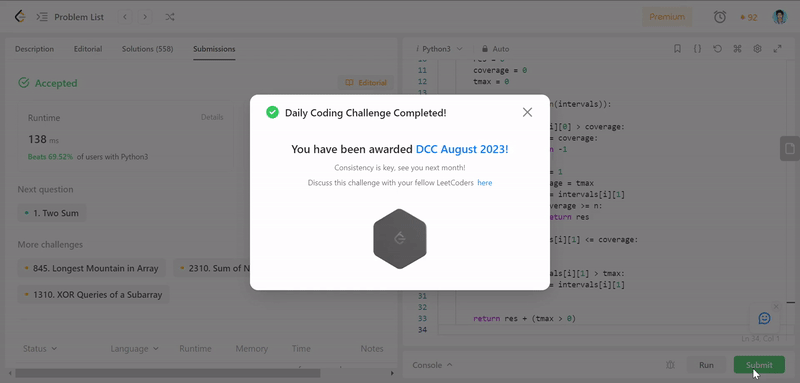 Saket Narayane on LinkedIn: #leetcode #coding #dailycodingchallenge Saket Narayane on LinkedIn: #leetcode #coding #dailycodingchallenge