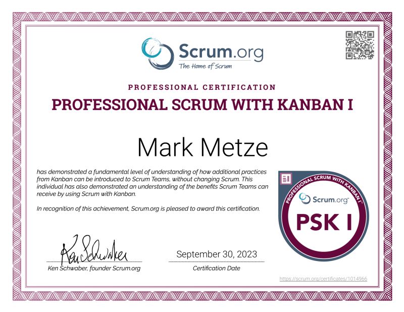 Mark Metze on LinkedIn: I've been procrastinating on this cert for over ... Mark Metze on LinkedIn: I've been procrastinating on this cert for over ...