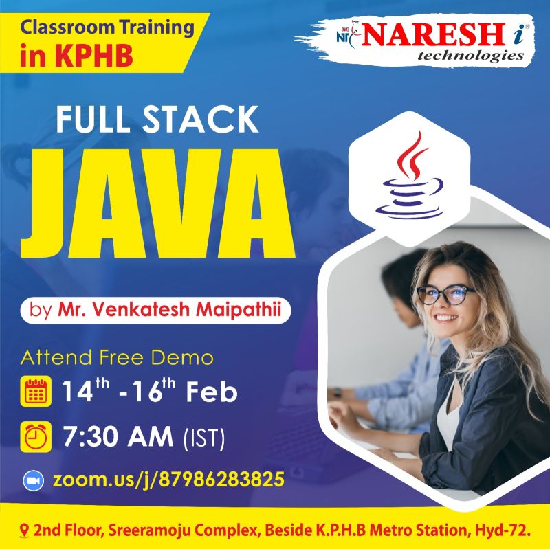 Naresh IT on LinkedIn: #fullstackjava #corejava #java #advancedjava # ... Naresh IT on LinkedIn: #fullstackjava #corejava #java #advancedjava # ...