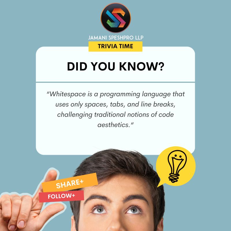 Jamani Speshpro LLP on LinkedIn: #coding #coder #python #trivia # ... Jamani Speshpro LLP on LinkedIn: #coding #coder #python #trivia # ...