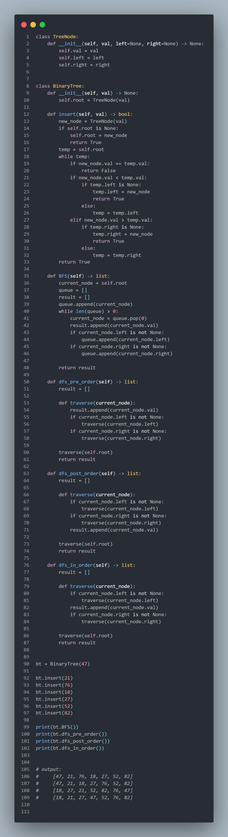 Santhosh S on LinkedIn: #datastructures #binarytree #python # ... Santhosh S on LinkedIn: #datastructures #binarytree #python # ...