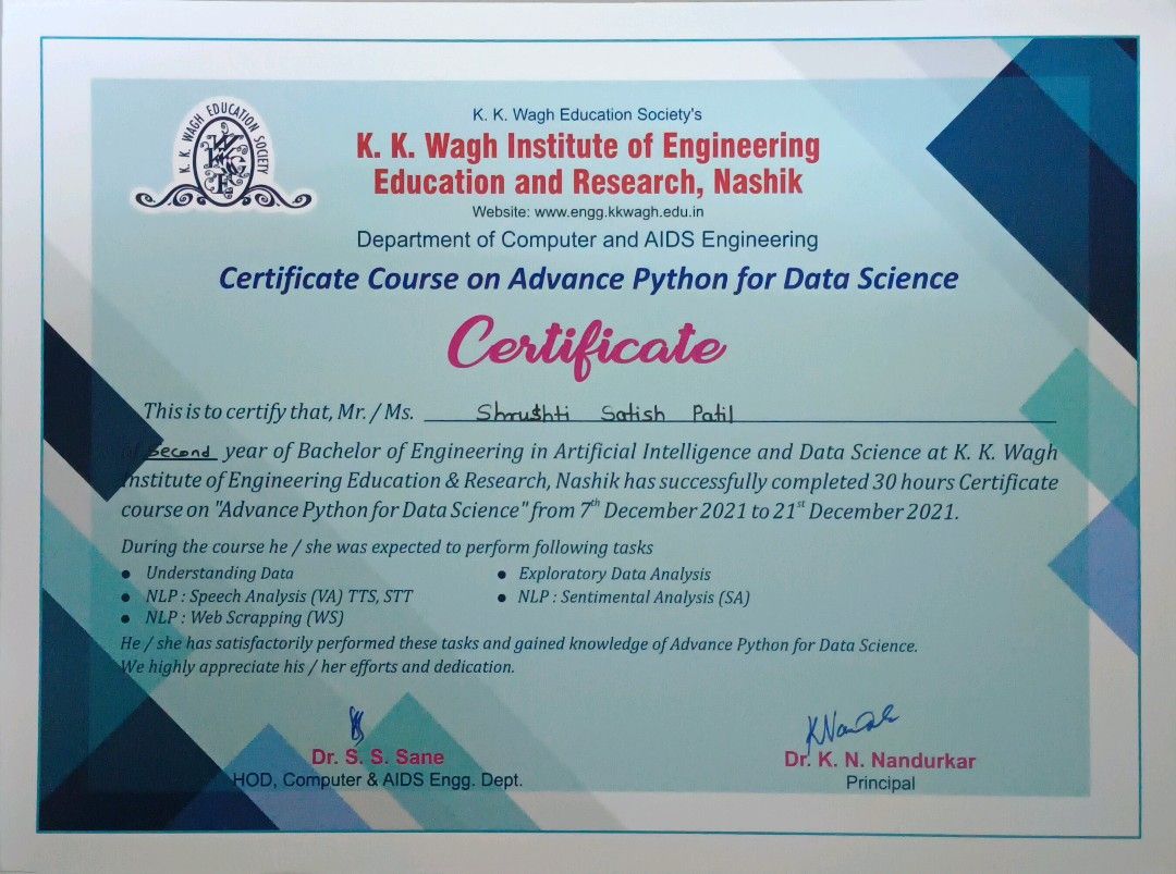 Shrushti Patil on LinkedIn: #pythonprogramming #nlp #eda Shrushti Patil on LinkedIn: #pythonprogramming #nlp #eda