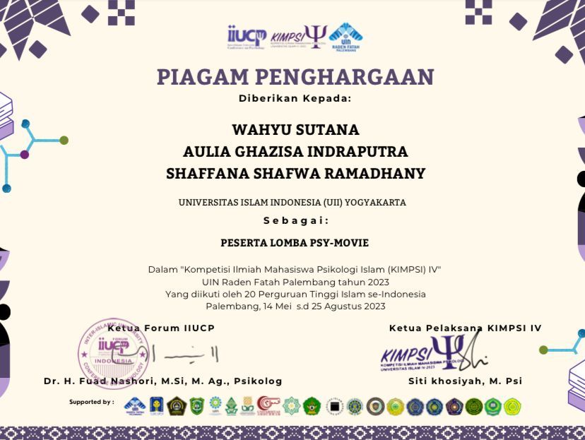 Yustika Edho Wicaksono on LinkedIn: About Semester 3: 1. Juara 1 Film ... Yustika Edho Wicaksono on LinkedIn: About Semester 3: 1. Juara 1 Film ...