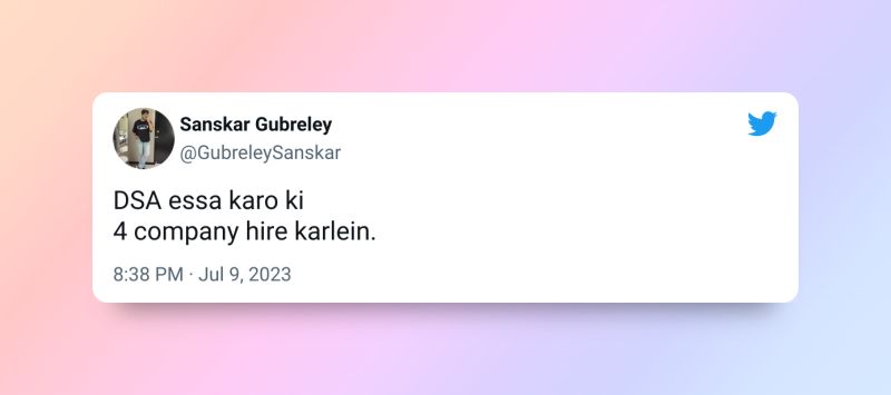 Sanskar Gubreley on LinkedIn: #coding #dsa #softwareengineering Sanskar Gubreley on LinkedIn: #coding #dsa #softwareengineering