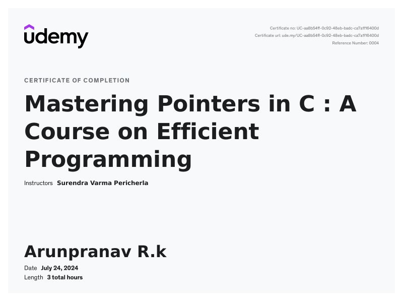 Arunpranav Rk on LinkedIn: #learning #continuousimprovement # ... Arunpranav Rk on LinkedIn: #learning #continuousimprovement # ...