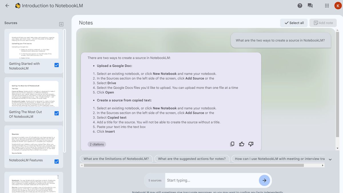 Preeti Cholleti on LinkedIn: Struggling AI-Based Notes App by Google ... Preeti Cholleti on LinkedIn: Struggling AI-Based Notes App by Google ...