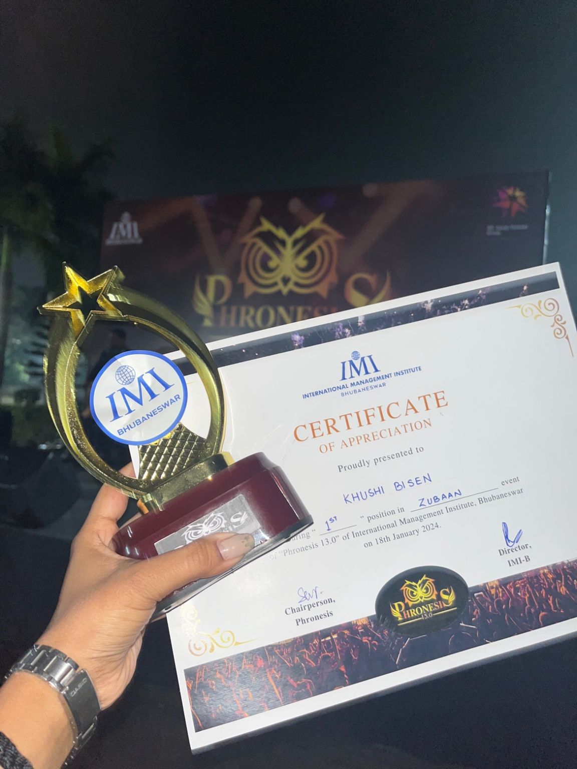 Khushi Bisen on LinkedIn: Dear connections, I am honored to have ... Khushi Bisen on LinkedIn: Dear connections, I am honored to have ...