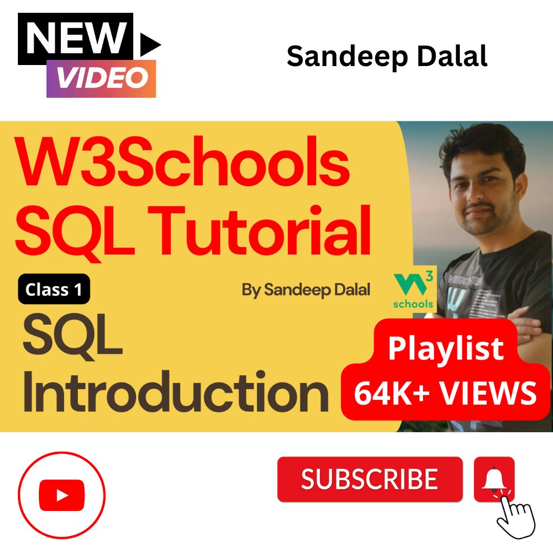 Sandeep Dalal on LinkedIn: #w3schools #w3schoolssql # ... Sandeep Dalal on LinkedIn: #w3schools #w3schoolssql # ...