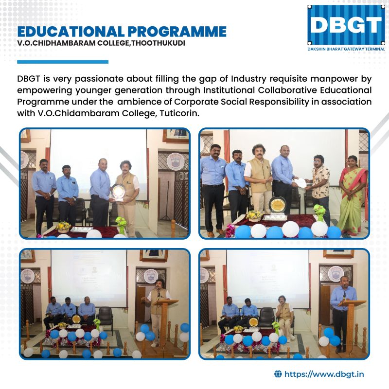 DBGT on LinkedIn: Dakshin Bharat Gateway Terminal Pvt Ltd Collaborative ... DBGT on LinkedIn: Dakshin Bharat Gateway Terminal Pvt Ltd Collaborative ...