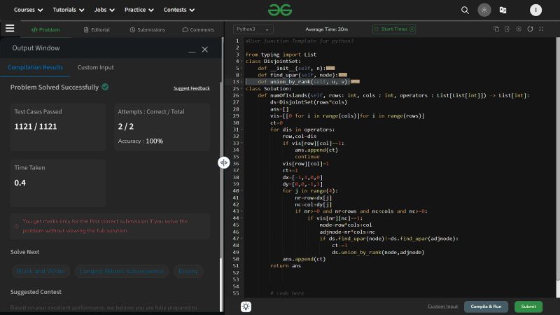 Lalit Negi on LinkedIn: #365daysofcode #python #dsu #algorithm # ... Lalit Negi on LinkedIn: #365daysofcode #python #dsu #algorithm # ...