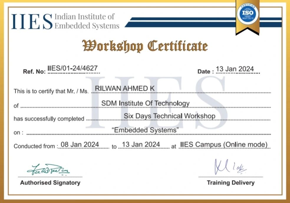 Rilwan Ahmed K on LinkedIn: #embeddedsystems #workshop Rilwan Ahmed K on LinkedIn: #embeddedsystems #workshop