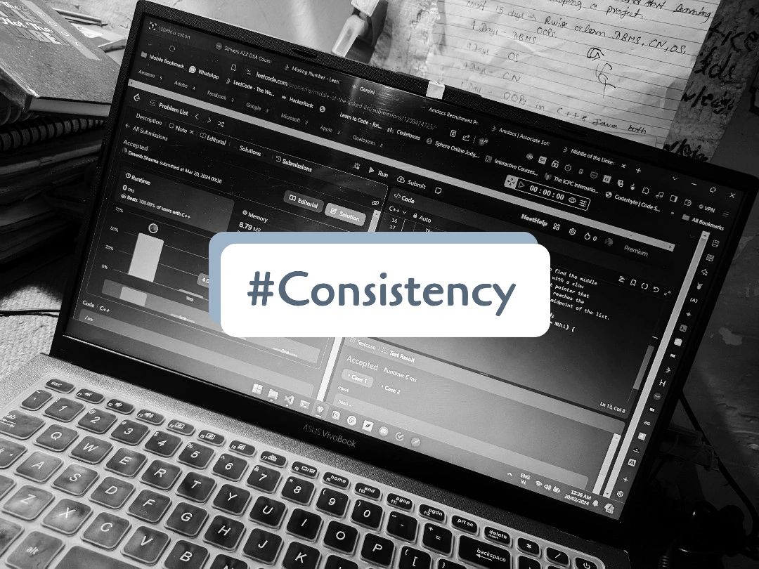 Devesh Sharma on LinkedIn: #100daysofcode #codingjourney #dsa #consistency Devesh Sharma on LinkedIn: #100daysofcode #codingjourney #dsa #consistency