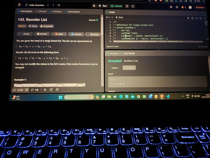Harsh Kumar on LinkedIn: #day64 #coding #problemsolving # ... Harsh Kumar on LinkedIn: #day64 #coding #problemsolving # ...