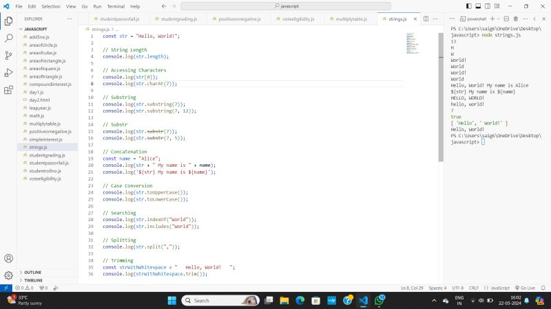 Sai Ganesh on LinkedIn: #javascript #frontenddevelopment #credosystemz Sai Ganesh on LinkedIn: #javascript #frontenddevelopment #credosystemz
