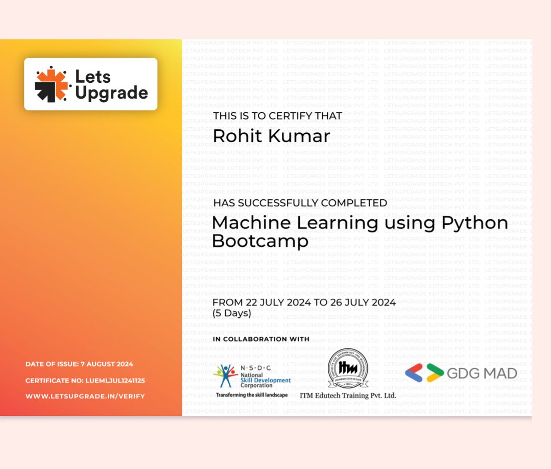 Rohit Kumar on LinkedIn: #machinelearning #python #datascience # ... Rohit Kumar on LinkedIn: #machinelearning #python #datascience # ...