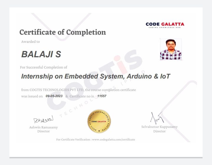 BALAJI S on LinkedIn: #codegalatta BALAJI S on LinkedIn: #codegalatta
