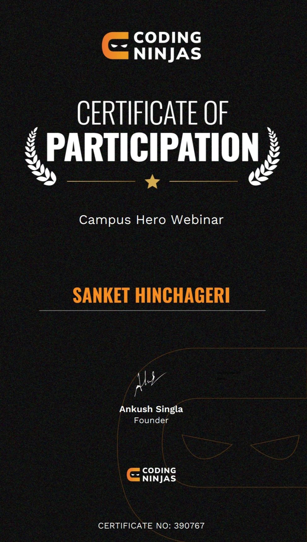 Sanket Hinchageri on LinkedIn: #codingninjas #codingjourney # ... Sanket Hinchageri on LinkedIn: #codingninjas #codingjourney # ...