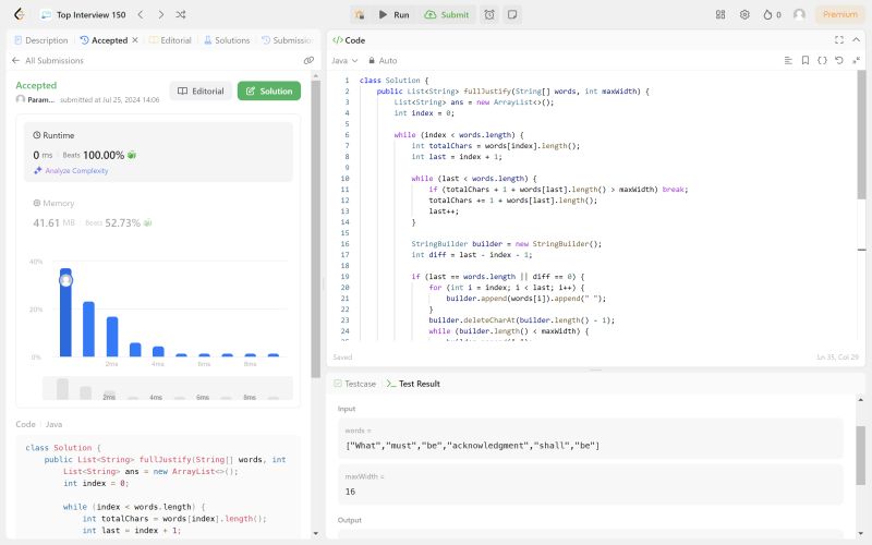 Paramaguru V on LinkedIn: #coding #leetcode #problemsolving #programming Paramaguru V on LinkedIn: #coding #leetcode #problemsolving #programming