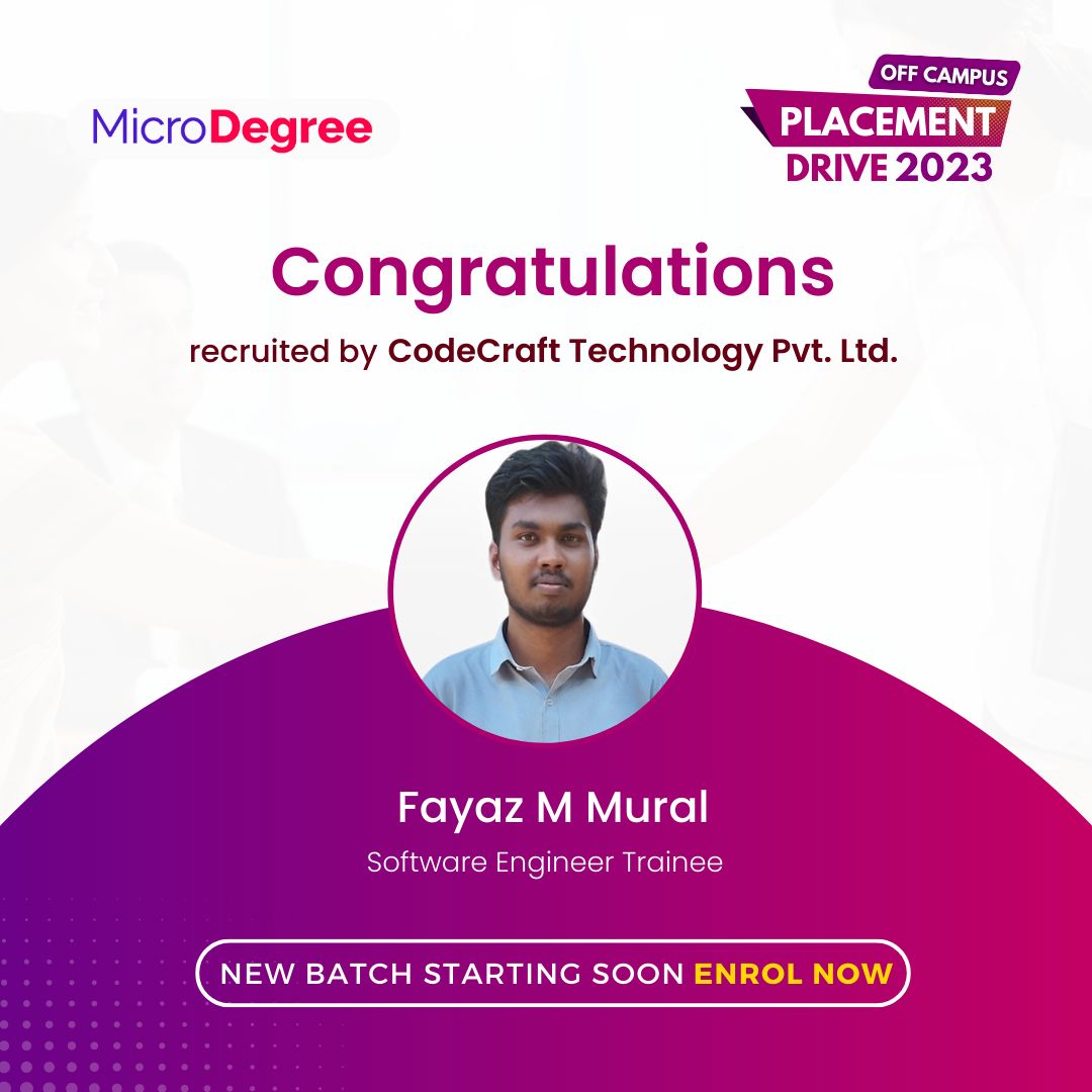 MicroDegree on LinkedIn: #connections #offcampusdrive #microdegree # ... MicroDegree on LinkedIn: #connections #offcampusdrive #microdegree # ...