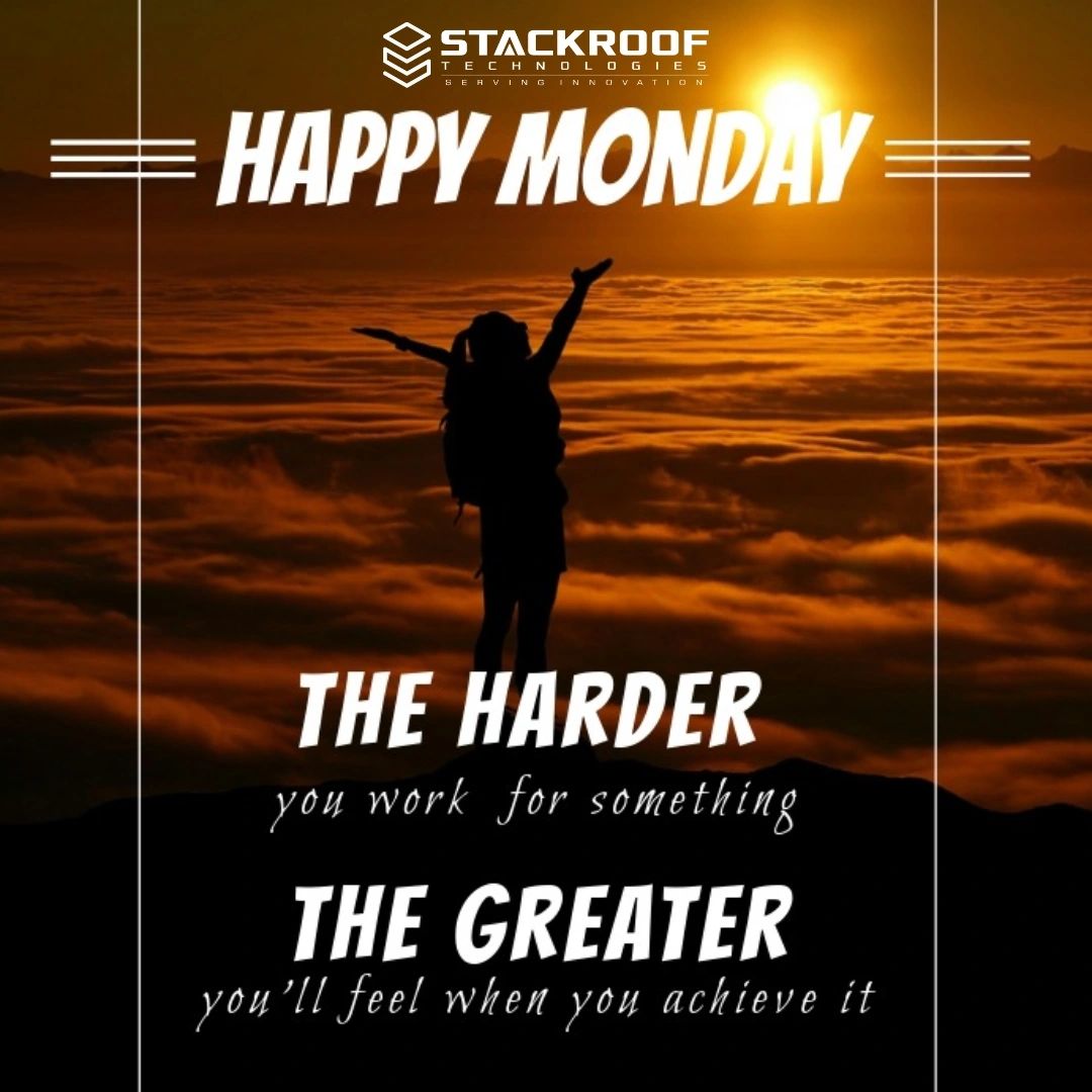 StackRoof Technologies on LinkedIn: #mondaymotivation #monday # ... StackRoof Technologies on LinkedIn: #mondaymotivation #monday # ...
