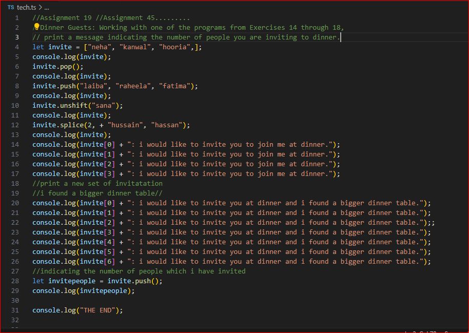 Hooria Fatima on LinkedIn: #giaic #typescript #javascript #45assignment ... Hooria Fatima on LinkedIn: #giaic #typescript #javascript #45assignment ...