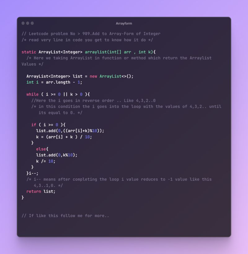 Shiva Dasari on LinkedIn: #dsa #leetcode #java #javaprogramming # ... Shiva Dasari on LinkedIn: #dsa #leetcode #java #javaprogramming # ...