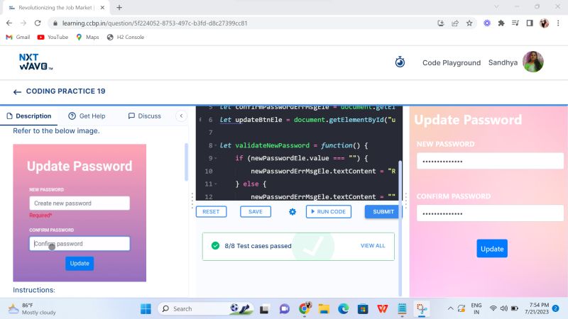 Sandhya Bukkapatnam on LinkedIn: #javascript #html #css #nxtwave Sandhya Bukkapatnam on LinkedIn: #javascript #html #css #nxtwave