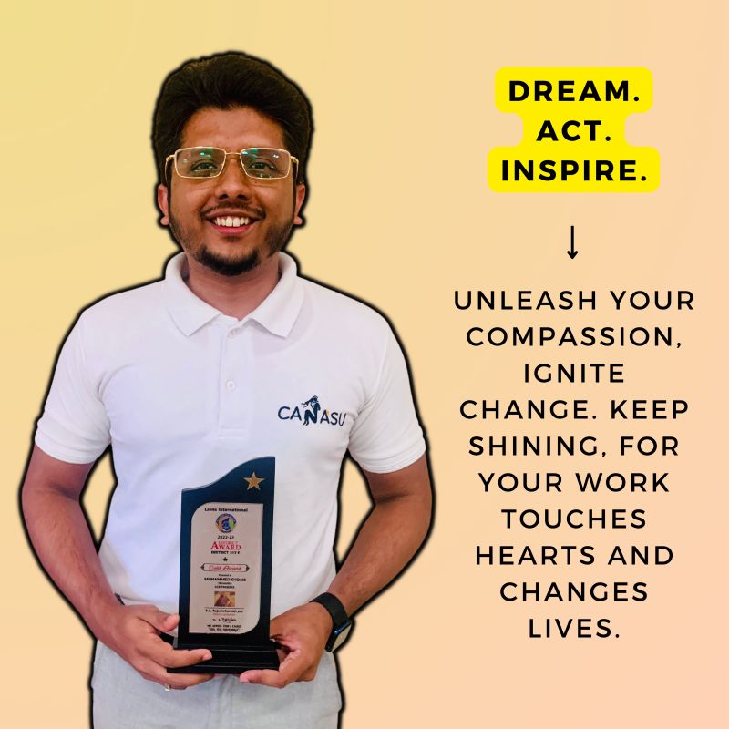 Mohammed Shoaib on LinkedIn: #dreamactinspire Mohammed Shoaib on LinkedIn: #dreamactinspire