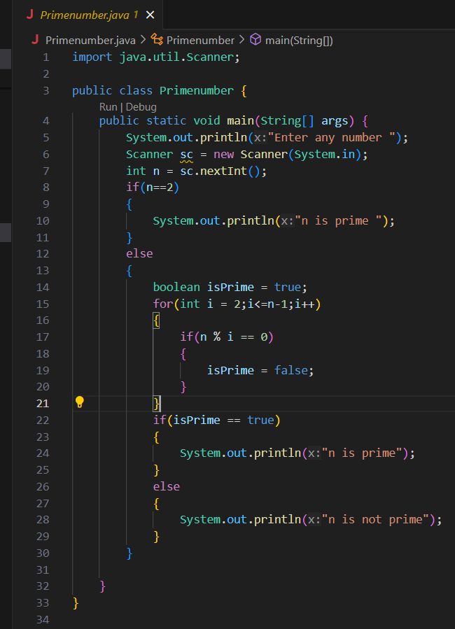 Rajkanya Chaudhary on LinkedIn: #100daysofcode #java #java #prime # ... Rajkanya Chaudhary on LinkedIn: #100daysofcode #java #java #prime # ...